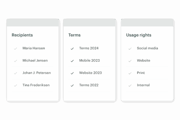 Photo Consent Tool | Stay on top of consent statements